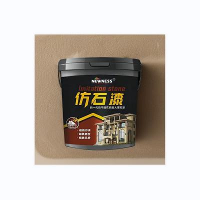 China Exterior Texture Paint Resembling Marble Easy Spray Application 20kg Pail CAS 79-10-7 for sale