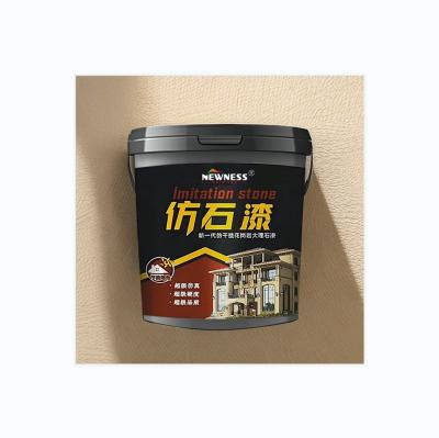 China Natural Exterior Liquid Granite Spray Wall Paint Coating 20KG Bucket Volume for sale