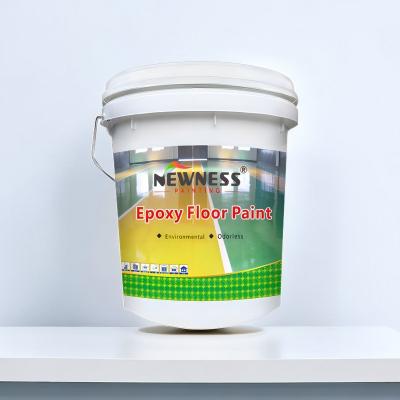 China Water Based Epoxy Floor Coating Color Chart for Industrial Garage 5L 10L for sale