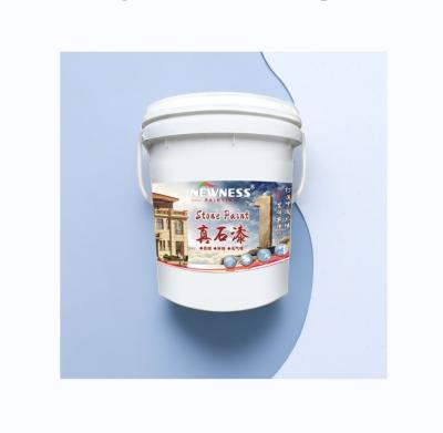China High Adhesive Exterior Wall Stone Paint 0.25-0.35m2/KG Coverage for Durable Finish for sale