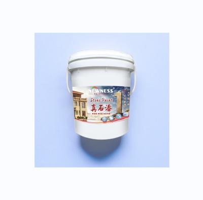 China Application Exterior wall coating Stone Effect Texture Paint and EINECS No. 231-072-3 for sale