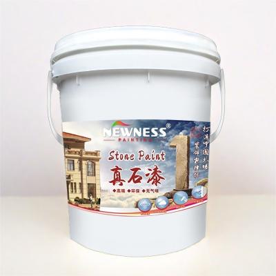 China 2-Hour Drying Time Epoxy Paint Natural Imitation Stone Exterior Wall Spray Application for sale
