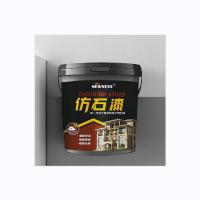 China Direct Hydrophobic Exterior Thick Granite Stone Coating 20KG Bucket Liquid for Home Colors for sale