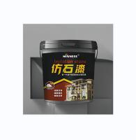 China Exterior Wall Paint Marble Powder Coating Natural Stone Paint for Decoration 20kg for sale