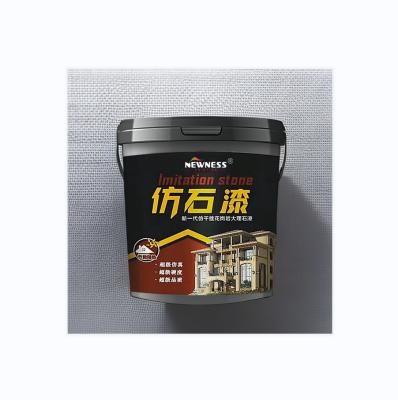 China Waterproof Acrylic Marble Flake Exterior Wall Paint 18kg for Durable Stone Finish for sale