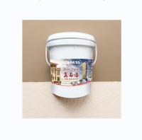 China Acrylic Water-in-Water Stone Paint 18kg Weather Resistant Exterior Wall Coating for sale