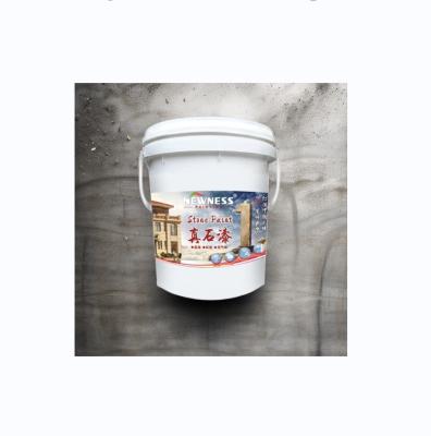 China Acrylic-Based Waterproof Natural Stone Paint for Eco-friendly Building Materials for sale