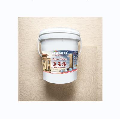 China Exterior Wall Acrylic Granite Fleck Stone Spray Paint 1.5L for Durable Decorative Coating for sale
