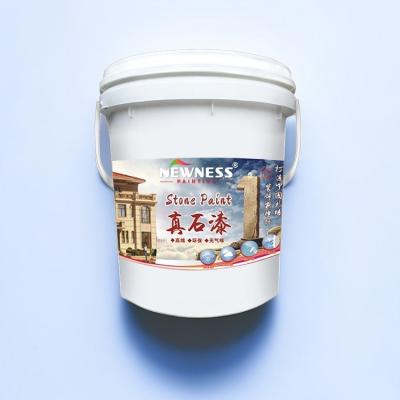 China 250 Hours Aging Resistant Acrylic Stone Texture Spray Paint for House Decoration for sale