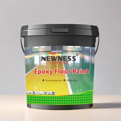 China Foshan NEWNESS Epoxy Self Leveling Floor Paint CAS 24969-06-0 2mm Thick Film for sale