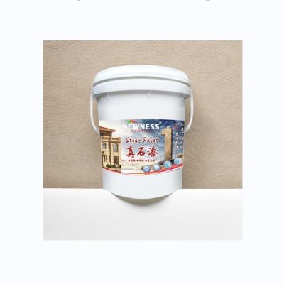 China Strong Bonding Power Spray Stone Decorative Coating EINECS 231-072-3 for Easy Decoration for sale