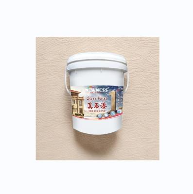 China 250 Hours Aging Resistance Exterior Acrylic Stone Paint for Real Stone Wall Coating for sale