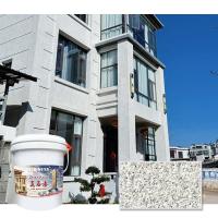 China 250 Hours Aging Resistance Exterior Acrylic Stone Paint for Real Stone Wall Coating for sale