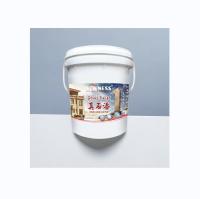 China Highly Resistant Natural Stone Paint Coverage 0.25-0.35m2 per KG for Durable Exterior Walls for sale