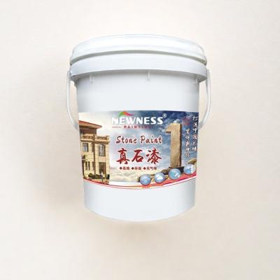 China 12 Months Shelf Life Granite Stone Effect Coating for Concrete Walls 20kg Pail for sale