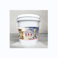 China 5000 Times Scrub Resistance Stone Texture Paint Exterior Granite Flakes Coating 20kg for sale