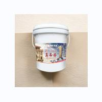 China Water Based Rock Chip Exterior Silicone Stone Paint 18L for Commercial Residential Building for sale