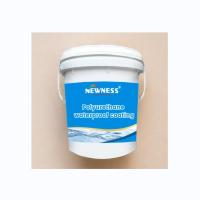 China White Silicone Polyurethane Roof Coating Waterproof for Flat or Sloped Roofs 20kg for sale