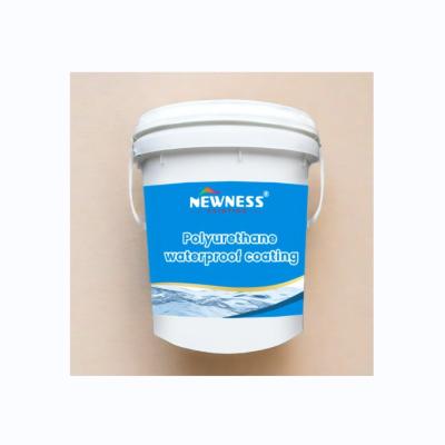 China White Silicone Polyurethane Roof Coating Waterproof for Flat or Sloped Roofs 20kg for sale
