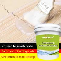 China Eco Friendly Liquid Transparent Glue Waterproof Coating 1kg 5kg for Leak Filling and Waterproofing for sale
