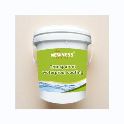 China 20kg Bucket Nano Waterproofing Transparent Coating Paint Liquid for Concrete Roof for sale