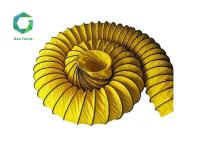 China 1.E8 Grade PVC Ventilation Ducting Mining Anti Static Vinyl Coated Fabric 700gsm for sale