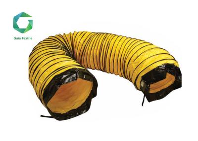 China Tear Resistant PVC Ventilation Ducting B1 Flame Retardant 420gsm Mining Flexible for sale