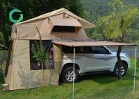 China 14oz PVC Anti Ageing Polyester Tent Fabric Vinyl UV Blocking Roof 100N Tear Strength for sale