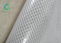 China 450gsm Polyester Airtight Glass Clear PVC Tarpaulins 1000d 3x3 Tent Window for sale