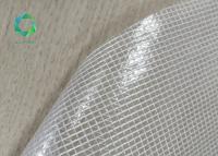 China 1000d Clear Pvc Vinyl Tarp , 450gsm Transparent Vinyl Fabric 4.5x4.5 Tent Window for sale