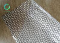 China 9x9 Clear PVC Tarp 280gsm , 300d PVC Film Transparent Tent Window for sale