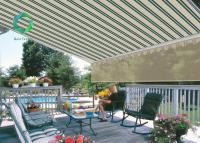 China 0.5mm Thickness Tear Resistance PVC Awning Vinyl Coated Waterproof Stripe Tarpaulin for sale