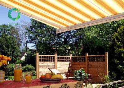 China 19oz Sunshade Vinyl Awning Uv Protection Printed , 650gsm PVC Window Canopy for sale