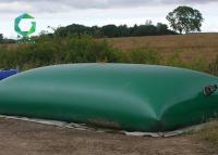 China 50m Length Flexible Drinking Water Tanks , 9000 Liter Woven Technics Pvc Storage Tank Anti Uv for sale