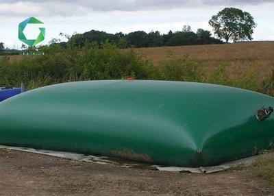 China 50m Length Flexible Drinking Water Tanks , 9000 Liter Woven Technics Pvc Storage Tank Anti Uv for sale