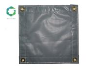 China Gaia 480gsm PVC Tarpaulin Truck Cover Vinyl Coated Fabric Waterproof 14oz for sale