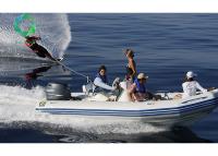 China Heavy Duty Marine Vinyl Fabric 2700gsm , Airtight 30x30 Density Inflatable Boat Fabrics 1000d for sale