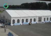 China 3.2m Width Outdoor Waterproof Tarp 850gsm Roof Top Pvc Tent Fabric Middle East for sale