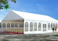 China 2.5m Width Anti UV PVC Tent Tarpaulin Middle East 750gsm Fire Retardant Kinfe Coated for sale
