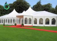 China PVDF Knife Coated Tarpaulin Middle East Fabric Anti UV Waterproof PVC Tent for sale