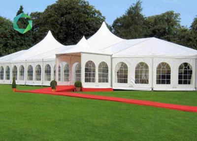 China PVDF Knife Coated Tarpaulin Middle East Fabric Anti UV Waterproof PVC Tent for sale