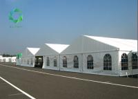 China 680gsm 100N Adhesion PVC Coated Tarpaulin Uv Resistant Tent Fabric Middle East Standard for sale