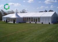 China 450gsm 2.05m Width PVC Laminated Fabric Fire Retardant PVDF Waterproof Tent for sale