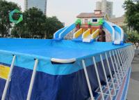 China 1100gsm Colorfast Heavy Duty PVC Tarpaulin Vinyl Coated Fabric Water Park 1300d for sale