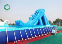 China 1000d Woven Fabric PVC Pool Liners Indoor Vinyl Waterproof Swimming Pool 650gsm for sale
