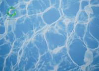 China Water Park Detachable Bracket PVC Pool Liners , 1100gsm Tarp Swimming Pool Fabric for sale