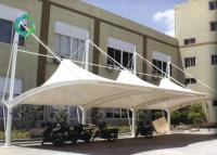 China FR PVC Coated Polyester Fabric 900gsm , Tension Architecture PVC Membrane Structure for sale
