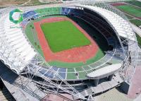 China 100m Length Heavy Duty Waterproof Membrane 2000d , 1500gsm Membrane Structure Architecture for sale