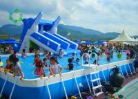 China 1300d Water Park PVC Membrane Pool Line , 1100gsm Tarpaulin Swimming Pool for sale