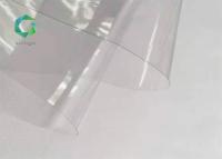 China 0.45mm 550gsm PVC Transparent Fabric Super Clear M2 Flame Retardant Window Vinyl for sale